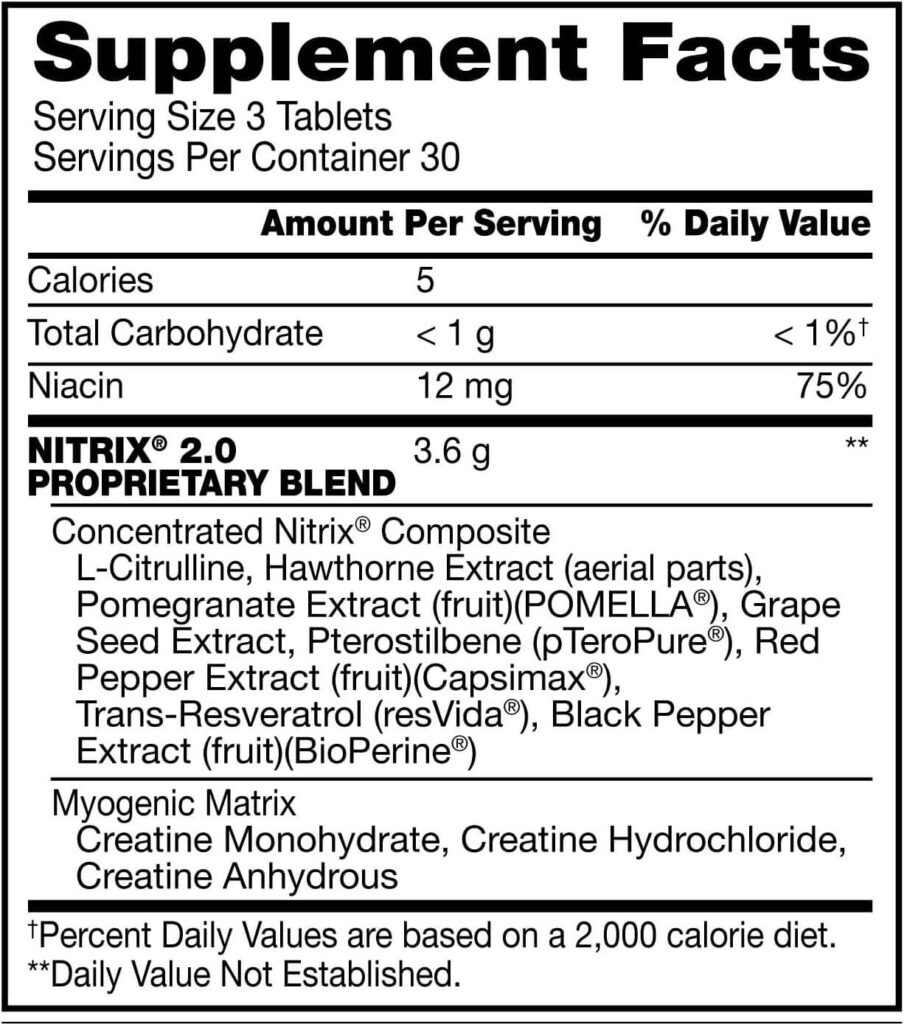 NITRIX 2.0 90 Tab - BSN - Bodyshark Maroc